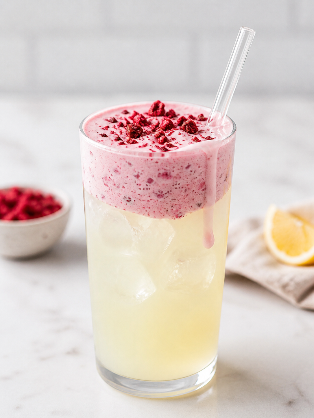Cherry Cold Foam Lemonade (Easy At-Home Recipe)